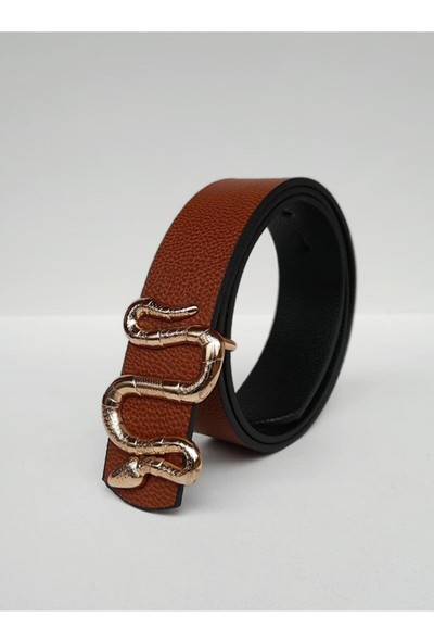 Kemerix  yılan Tokalı Kadın Kemer KX0004