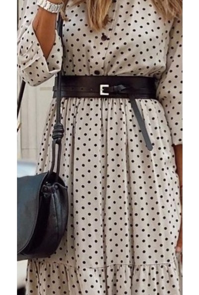 Kemerix Siyah Kadın Kemer ES204