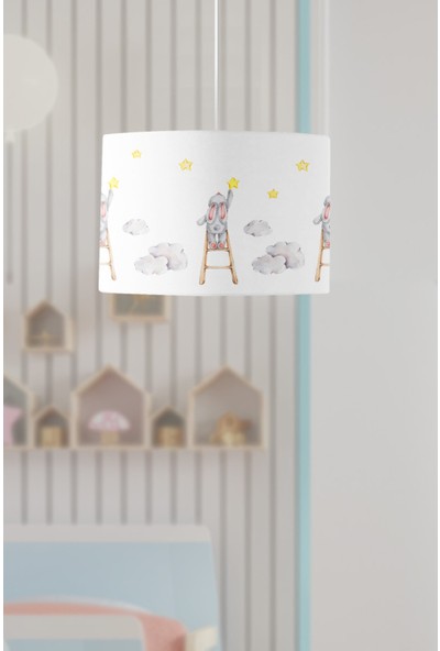 Milbay Tavşan Desenli Çocuk Odası Sarkıt Modeli Milbay Tavşan Desenli Çocuk Odası Sarkıt Modeli