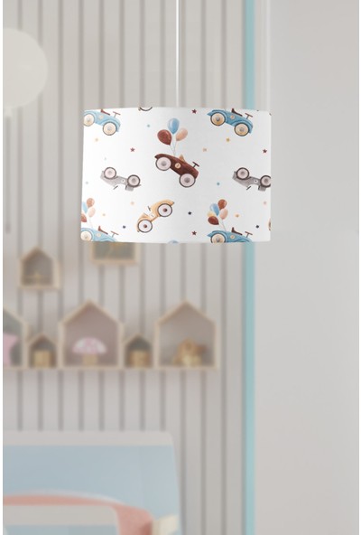 Milbay Renkli Arabalar Çocuk Odası Sarkıt Modeli Milbay Renkli Arabalar Çocuk Odası Sarkıt Modeli