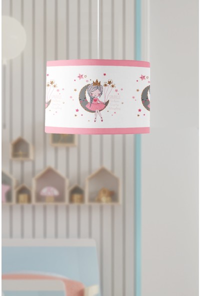 Milbay Ayda Oturan Prenses Çocuk Odası Sarkıt Modeli Milbay Ayda Oturan Prenses Çocuk Odası Sarkıt Modeli