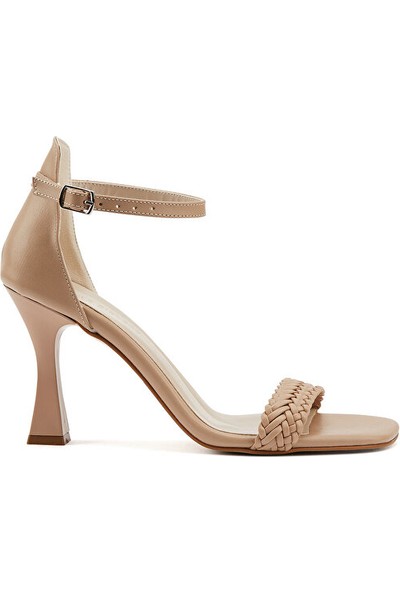 Sole Sisters Ellery Topuklu Sandalet - Bej
