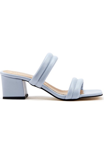 Sole Sisters Pawan Topuklu Terlik - Mavi