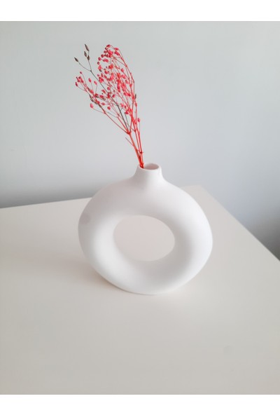 Hayal Dekorasyon Halka Vazo Büyük Boy Hayal Dekorasyon Halka Vazo Büyük Boy