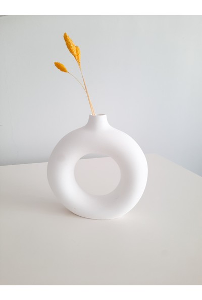 Hayal Dekorasyon Halka Vazo Küçük Boy Hayal Dekorasyon Halka Vazo Küçük Boy