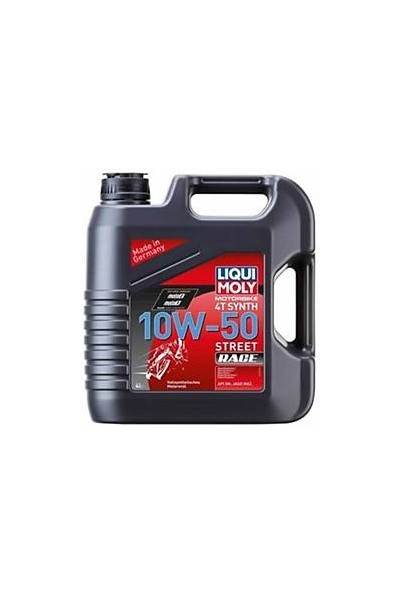 Liqui Moly 10W-50 Race 4t Tamsentetik Yarış ve Performans Motor Yağı 4 Litre Liqui Moly 10W-50 Race 4t Tamsentetik Yarış ve Performans Motor Yağı 4 Litre