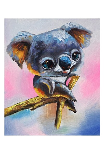 Parla Canvas Koala Lili Sayılarla Boyama Seti Rulo 40 x 50 cm Parla Canvas Koala Lili Sayılarla Boyama Seti Rulo 40 x 50 cm