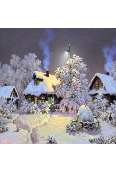 Parla Canvas Kış Gelince Sayılarla Boyama Seti Rulo 90 x 110 cm Parla Canvas Kış Gelince Sayılarla Boyama Seti Rulo 90 x 110 cm
