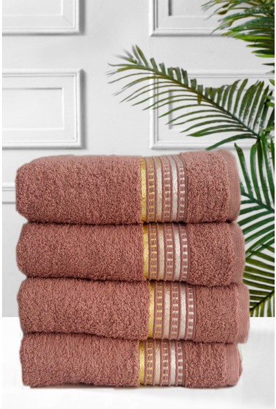 Regule El Yüz Havlusu 4'lü Seti %100 Pamuk 50 x 90 cm