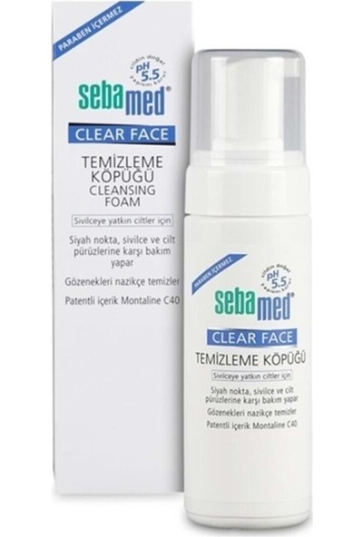 Sebamed Temizleme Köpüğü Clear Face 150 ml
