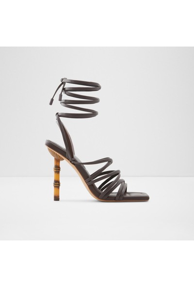 Aldo Bodısse Sandalet Yüksek Topuklu Sandalet - Kahve