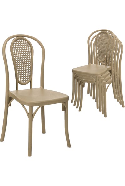 Tilia Sozo-C Hazeran Sandalye 4'lü Takım Tilia Sozo-C Hazeran Sandalye 4'lü Takım