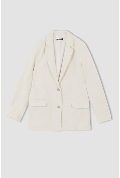 DeFacto Relax Fit Basic Blazer CEKET V2814AZ22SP DeFacto Relax Fit Basic Blazer CEKET V2814AZ22SP