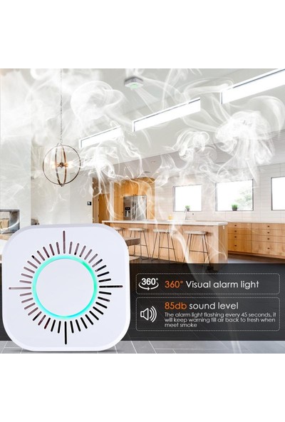 Charge EB45562182966 Duman Alarmı Yangın Dedektörü