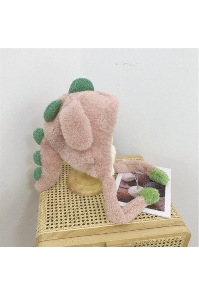 Dinozor Şekilli Peluş Şapka