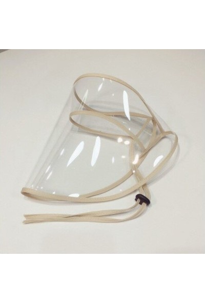 Şapkaya Takılabilen Şeffaf Güvenlik Maskesi