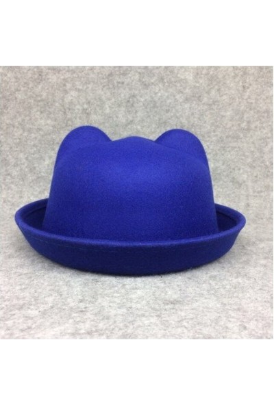Ebeveyn Çocuk Bowler Yün Fötr Şapkayün Fötr Şapka Ebeveyn Çocuk Bowler Yün Fötr Şapkayün Fötr Şapka