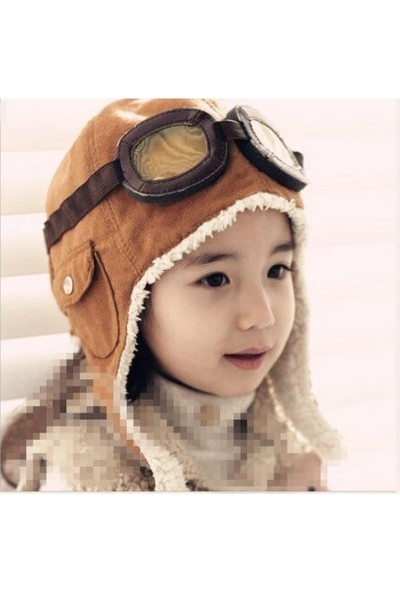 Earmuffs Pilot Gözlük Çocuk Şapkası