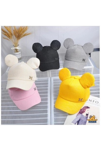 M Nakışlı Çocuk Beyzbol Şapkası