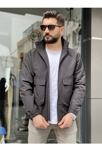 Miss Lida Erkek Battal Cep Ceket Siyah