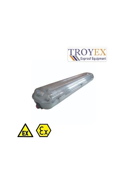 Onex Exproof Etanj LED Aydınlatma Armatür 2X36W Troyex Onex Exproof Etanj LED Aydınlatma Armatür 2X36W Troyex