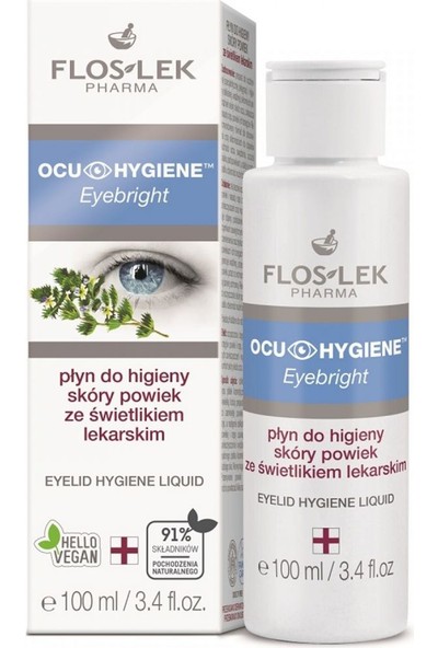 Floslek Göz Çevresini Aydınlatıcı Ekstratlara Sahip Likit Göz Çevresi Temizleyicisi 100 ml Floslek Göz Çevresini Aydınlatıcı Ekstratlara Sahip Likit Göz Çevresi Temizleyicisi 100 ml