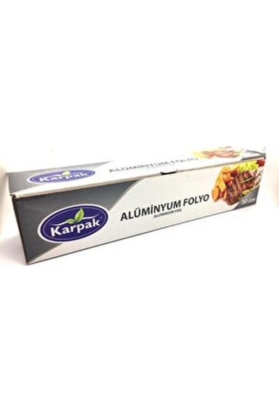 Karpak Alüminyum Folyo 45X50 mt 12 Mıc Karpak Alüminyum Folyo 45X50 mt 12 Mıc