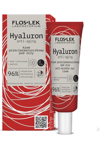 Floslek Hayluronik Asit Çizgi Bakımı Yapan Göz Bakım Kremi 30 ml