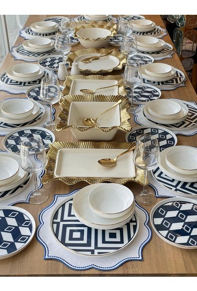 Yemek Takımı Modern Regola 85 Parça 12 Kişilik