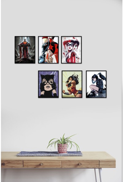 Takivis Dc 6 Parça Mdf Tablo