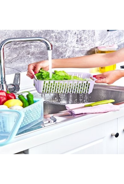 Süzgeçli Fresh Saklama Kabı 3.5 Lt.