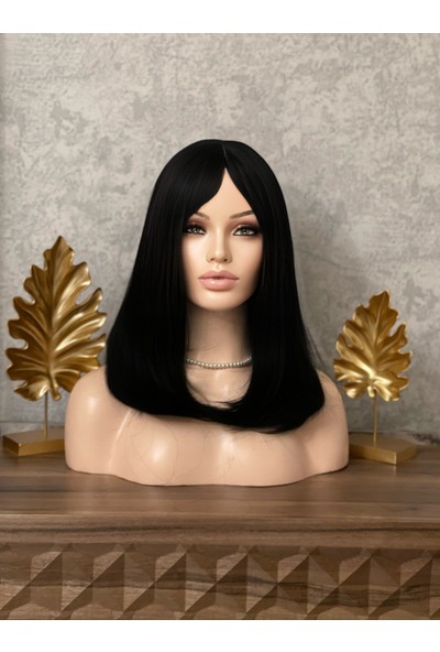 Fenomen Peruk Luxury Kısa Siyah Peruk Fenomen Peruk Luxury Kısa Siyah Peruk