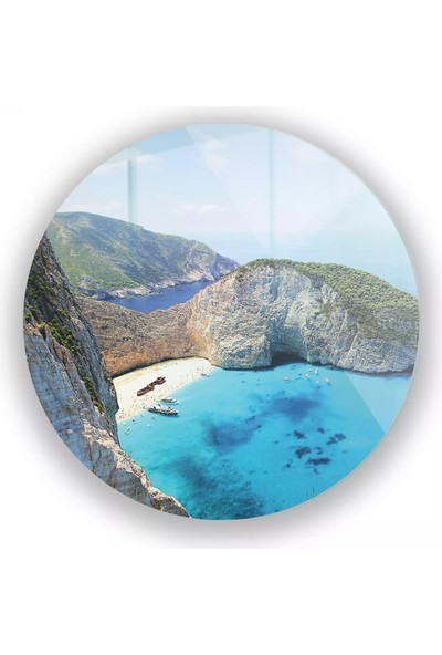 Cennet Koyu Cam Tablo