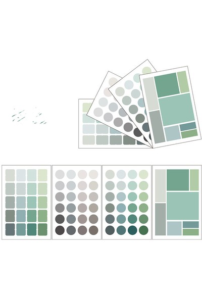 Charge Renk Paleti Çok Fonksiyonlu Etiket