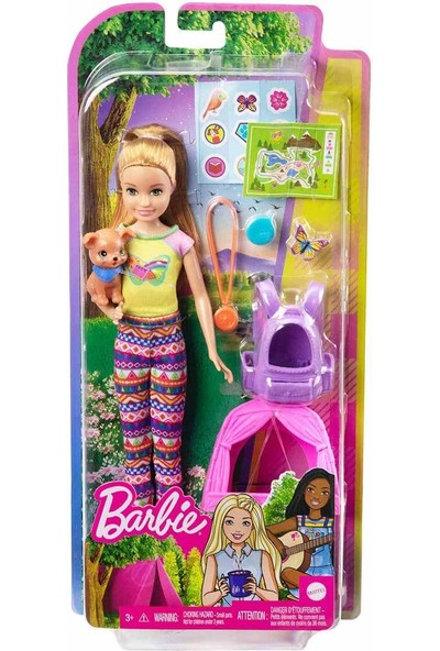 Barbie'nin Kız Kardeşleri Kampa Gidiyor Oyun Seti Skipper Bebek Barbie'nin Kız Kardeşleri Kampa Gidiyor Oyun Seti Skipper Bebek