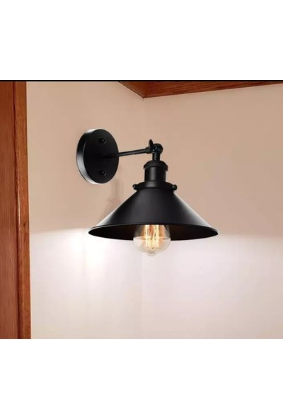 Rys Retro Metal Dekotatif Siyah Rustik Mafsallı Duvar Aplik Rys Retro Metal Dekotatif Siyah Rustik Mafsallı Duvar Aplik