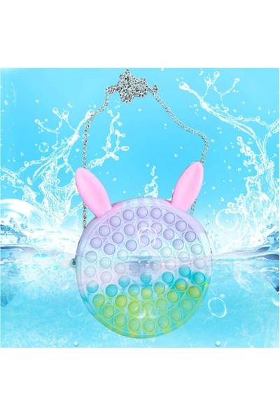 Pop It Çanta Tavşanlı Askılı 116 Bubble Fidget Zihinsel Stres Giderici Popit Pop It Çanta Tavşanlı Askılı 116 Bubble Fidget Zihinsel Stres Giderici Popit