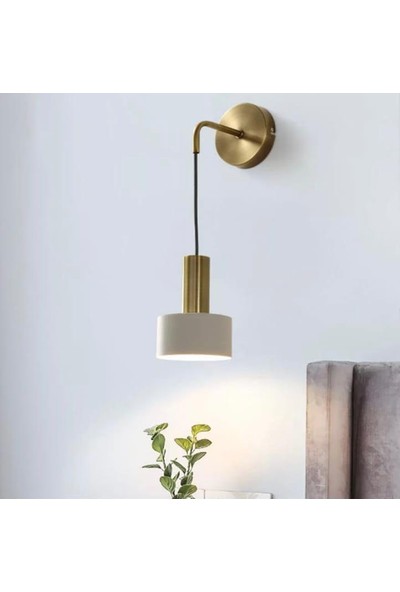 Rsylight Retro Metal Dekoratif Rustik Beyaz Modern Duvar Aplik Rsylight Retro Metal Dekoratif Rustik Beyaz Modern Duvar Aplik
