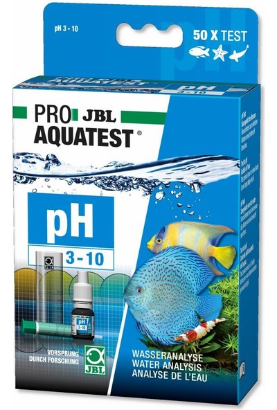 Markomix Jbl Proaquatest Ph 3.0 -10.0 + Su Testi
