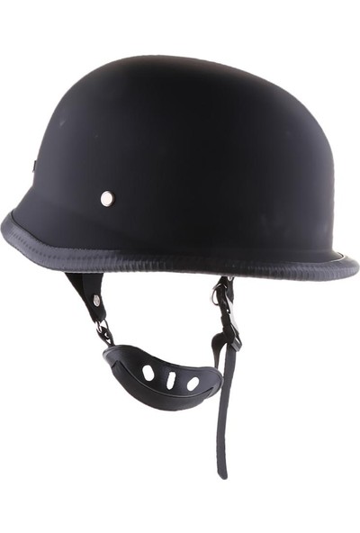 Blesiya Motosiklet Chopper Cruiser Biker Retro Yarım Yüz Kask Mat Siyah Nokta M / L (Yurt Dışından) Blesiya Motosiklet Chopper Cruiser Biker Retro Yarım Yüz Kask Mat Siyah Nokta M / L (Yurt Dışından)