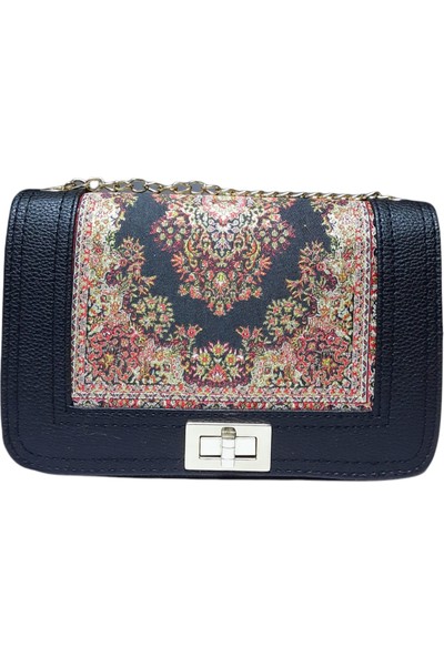 Kapadokya Hediyelik Dokuma Halı Desenli Orta Boy Otantik Çanta Kapadokya Hediyelik Dokuma Halı Desenli Orta Boy Otantik Çanta