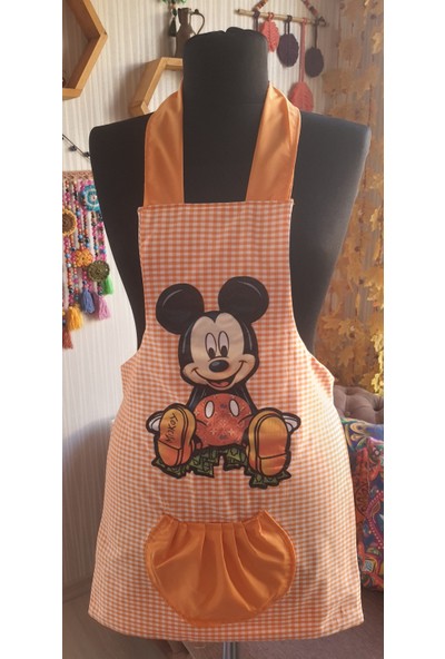 Gönülden Tasarım Anne Çocuk Özel Tasarım Neşeli Zamanlar Için Mutfak Önlüğü