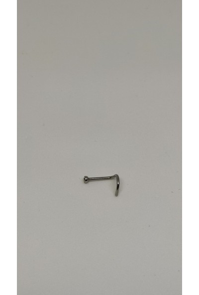 Still Accessory 316L Cerrahi Çelik Ucu Zirkon Taşlı Hızma