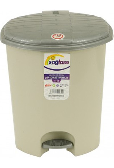 Amazeus Eminhome Pedallı Çöp Kovası 11 Lt