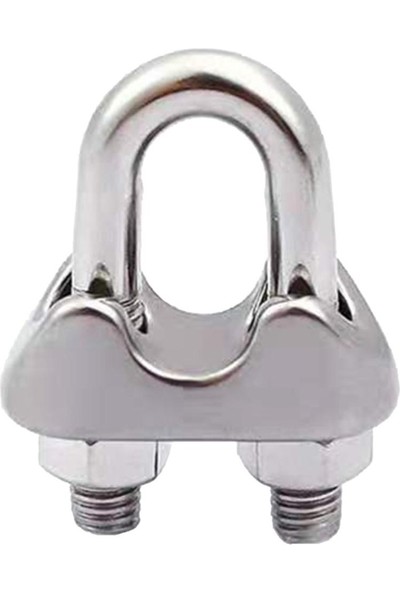Blesiya 20MM Tel Halat Kelepçesi / Kavrama 304 Paslanmaz Çelik Her Biri (Yurt Dışından) Blesiya 20MM Tel Halat Kelepçesi / Kavrama 304 Paslanmaz Çelik Her Biri (Yurt Dışından)