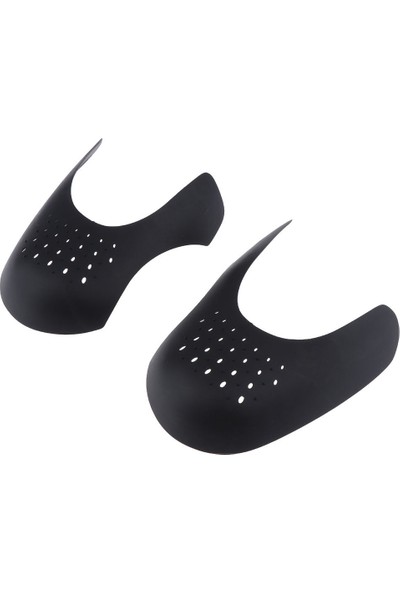 Blesiya Koruyucu Ayakkabı Kırışıklık Koruyucu Plastik Anti-Kırışıklık Spor Ayakkabı Koruyucu Siyah L (Yurt Dışından)