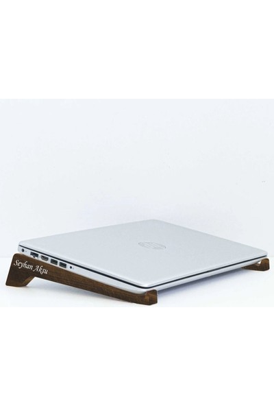 BK Kişiye Özel Taşınabilir Ahşap Ceviz Notebook Laptop Standı BK Kişiye Özel Taşınabilir Ahşap Ceviz Notebook Laptop Standı
