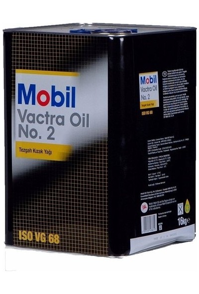 Mobil Kızak Yagları Vactra Oil No 2 - 16 kg Mobil Kızak Yagları Vactra Oil No 2 - 16 kg