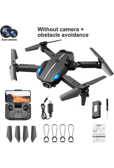 Dake KY907 Mini Drone 4K Hd Kamera Çift Lensli Engel Algılama 15 Dakikalık Uçuş Süresi Quadcopter Uçak - Siyah/kamera Yok (Yurt Dışından) Dake KY907 Mini Drone 4K Hd Kamera Çift Lensli Engel Algılama 15 Dakikalık Uçuş Süresi Quadcopter Uçak - Siyah/kamera Yok (Yurt Dışından)