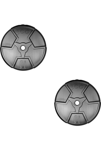 Ecgspor Özel Seri 1.5 kg Siyah Plaka-2 Adet